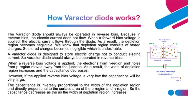 Types of Diodes Advantages and disadvantages, LE | PPTX | Chemistry ...