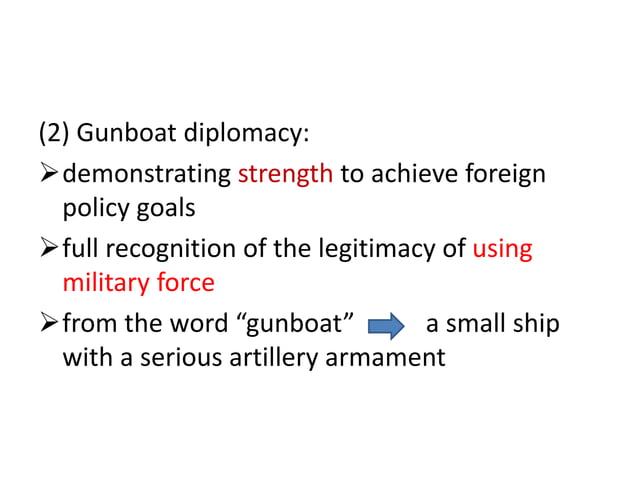 Types of diplomacy | PPTX | Politics