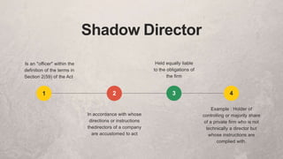 Types of Directors - Mehta & Mehta | PPTX