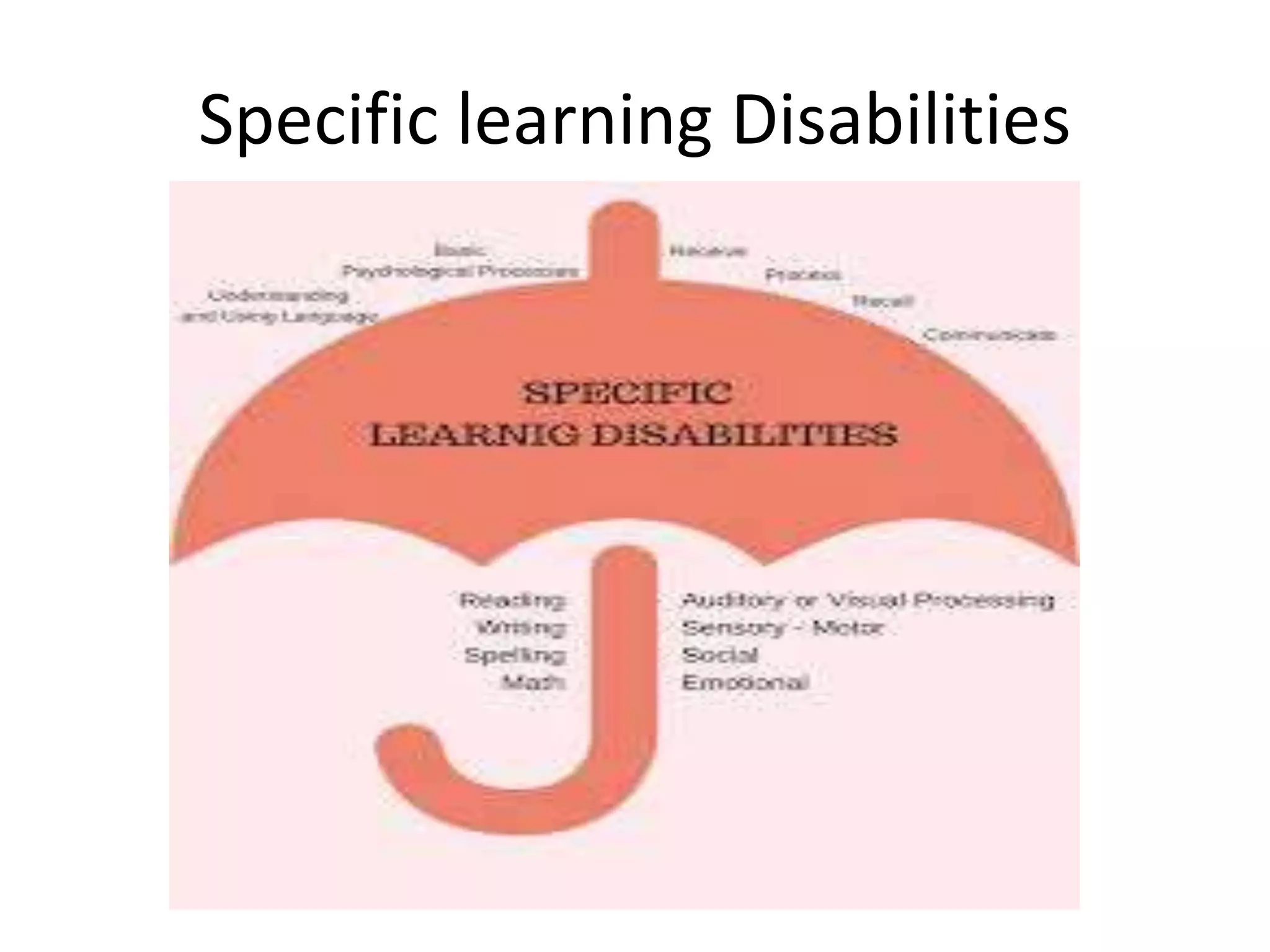 Types of disabilities | PPTX