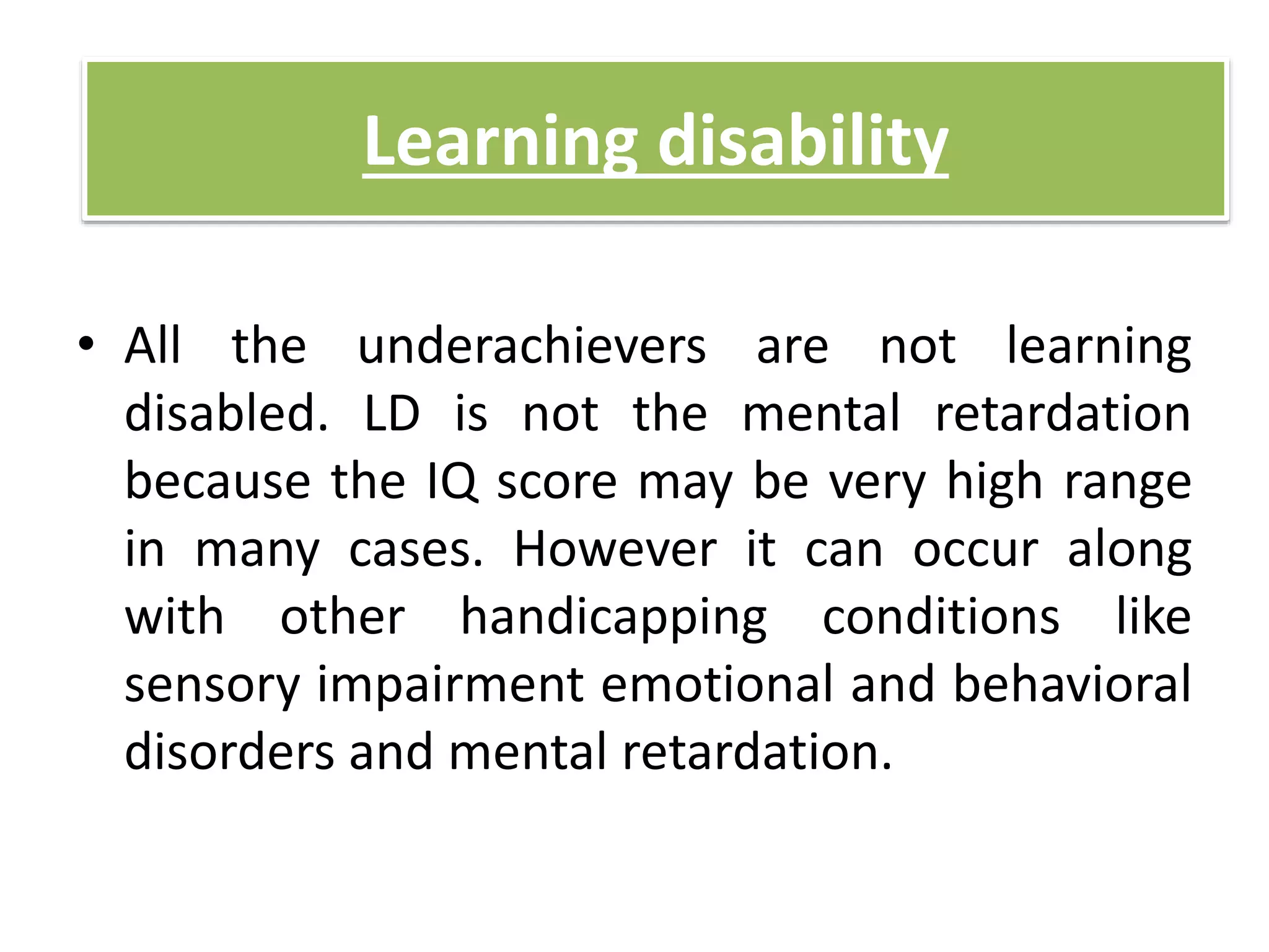Types of disabilities | PPTX