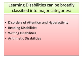 Types of disabilities | PPTX