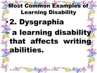 Types of disabilities, functional behavior assessment, | PPTX