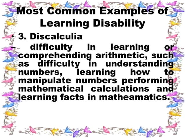 Types of disabilities, functional behavior assessment, | PPTX