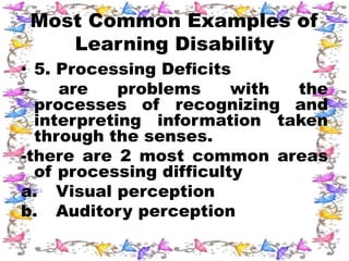 Types of disabilities, functional behavior assessment, | PPTX