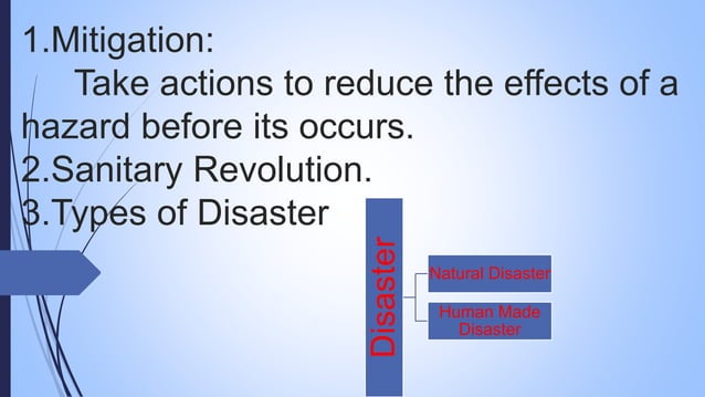 Types of disaster | PPTX