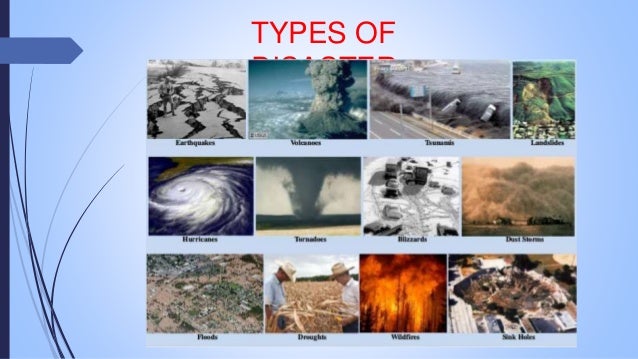 Types of disaster