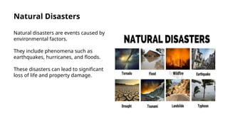 Technological disasters arise from human inventions and failures ...