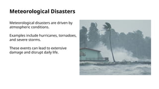 Technological disasters arise from human inventions and failures ...