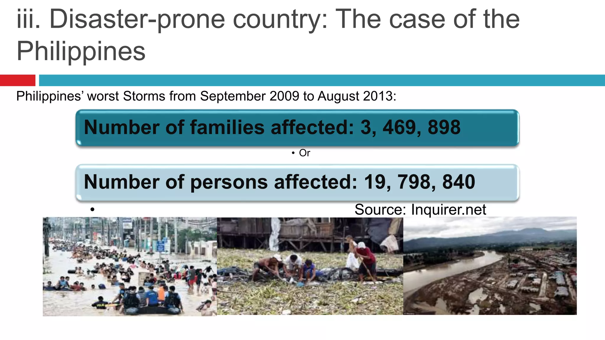 Types of disasters | PPTX