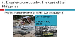 Types of disasters | PPTX