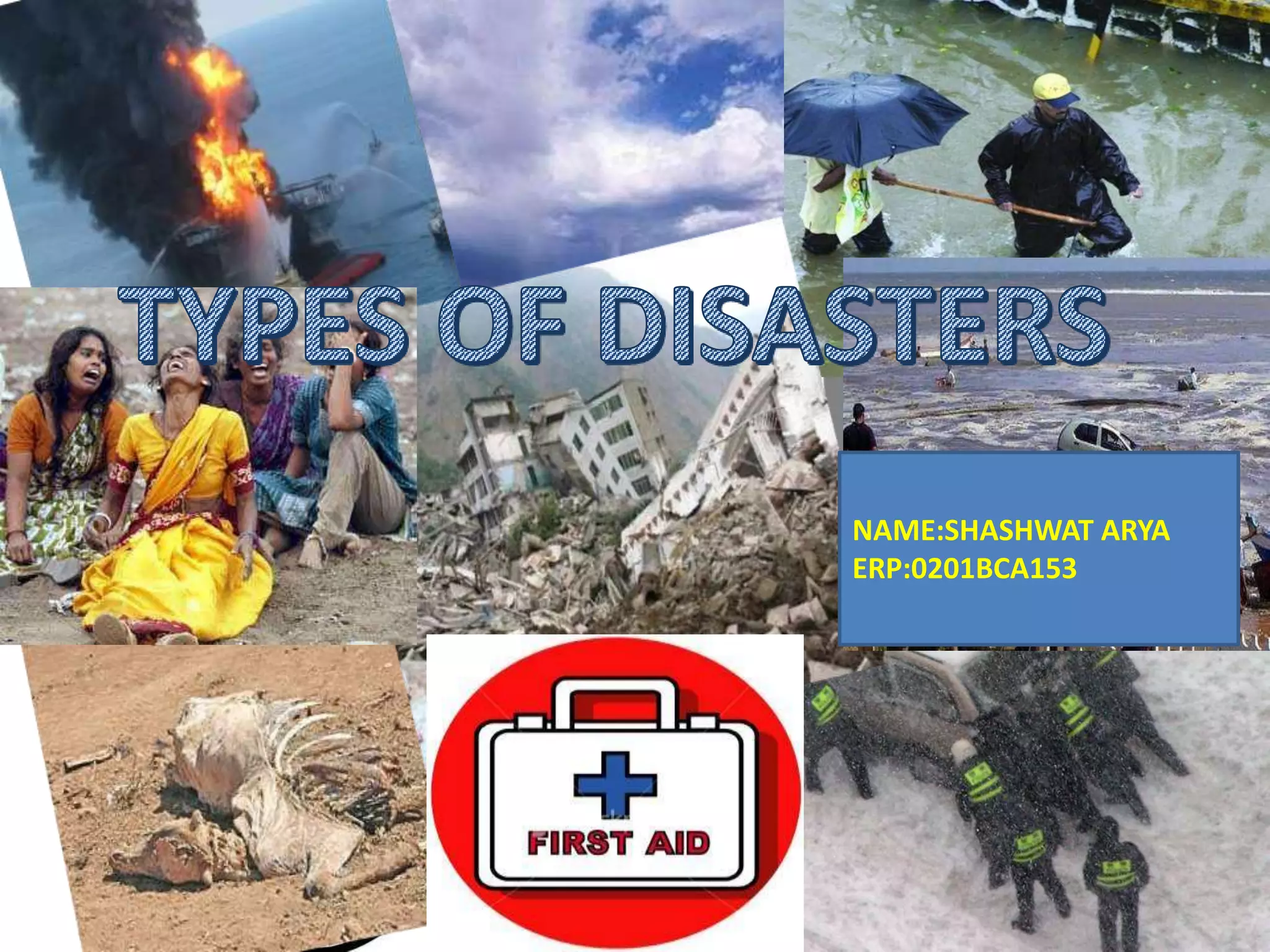 Types of Disasters | PPTX