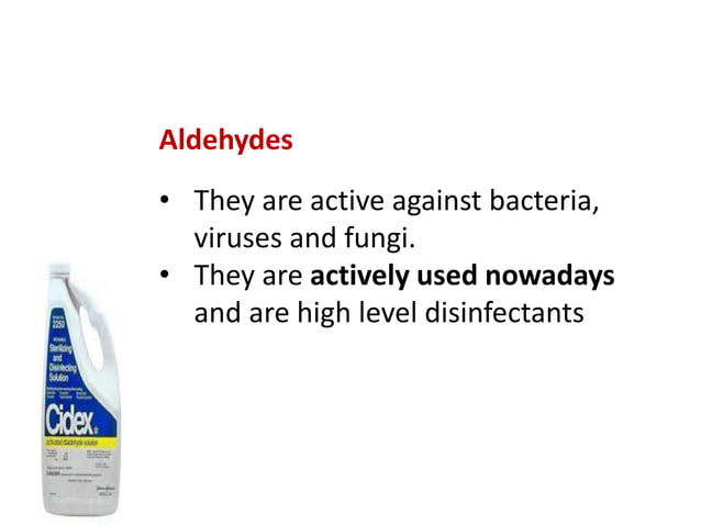 Types of disinfectants | PPT