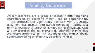 TYPES OF DISORDER IN ABNORMAL PSYCHOLOGY | PPTX