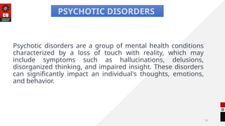 TYPES OF DISORDER IN ABNORMAL PSYCHOLOGY | PPT