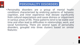 TYPES OF DISORDER IN ABNORMAL PSYCHOLOGY | PPTX