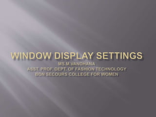 Types of display setting | PPTX