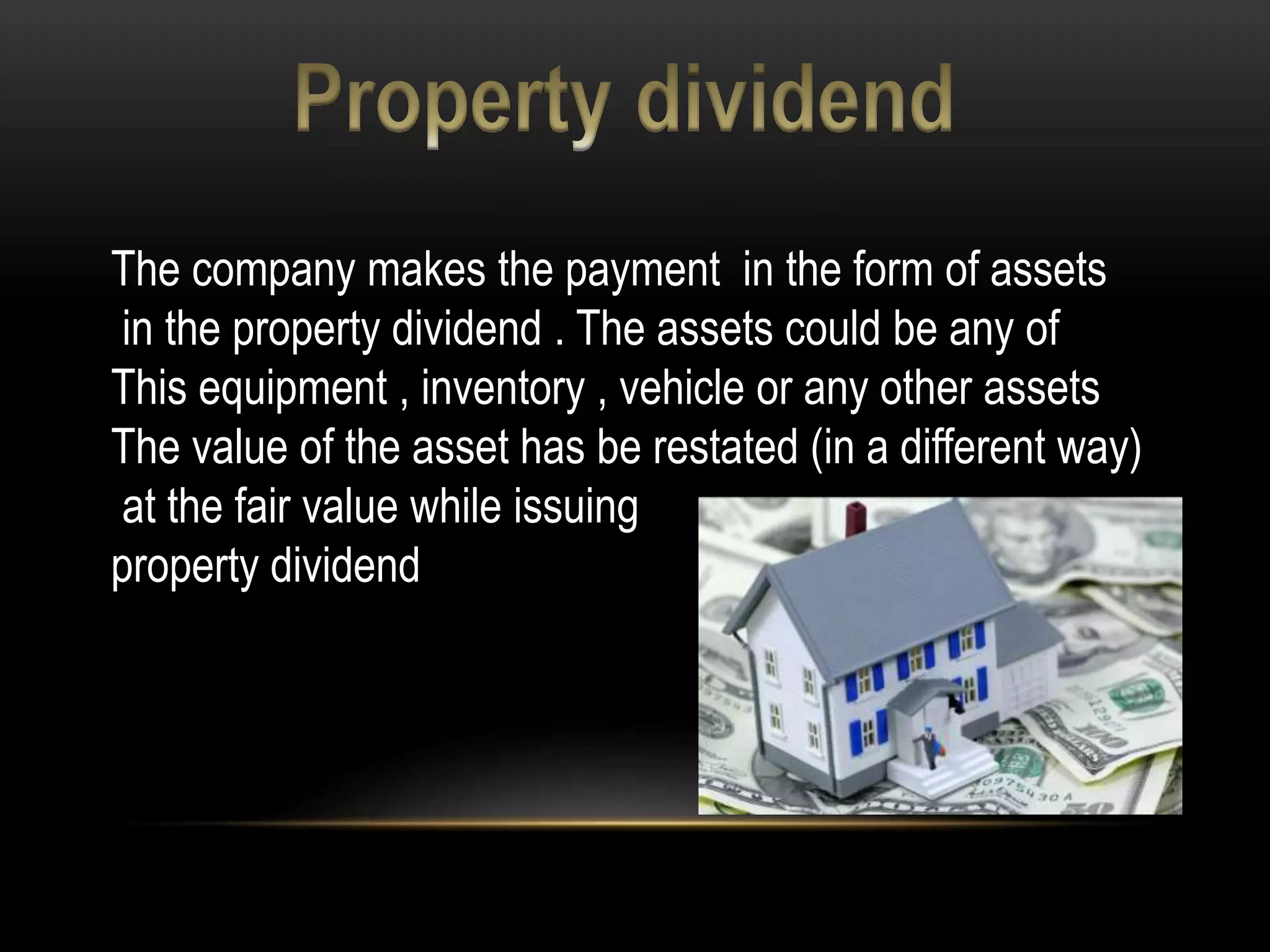 Types and forms of dividend | PPTX