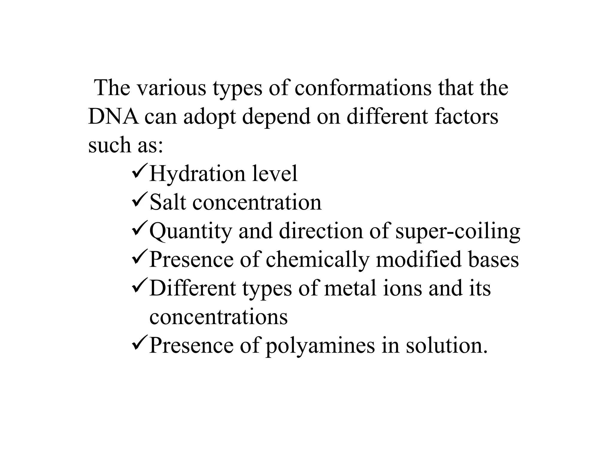 Types of DNA and RNA and their importance | PPTX