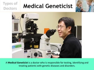 Types of Doctors | PPTX