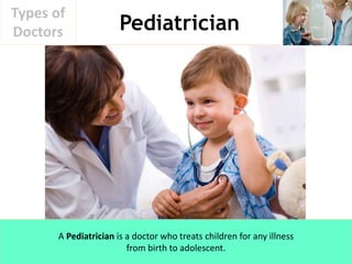 Types of Doctors | PPTX