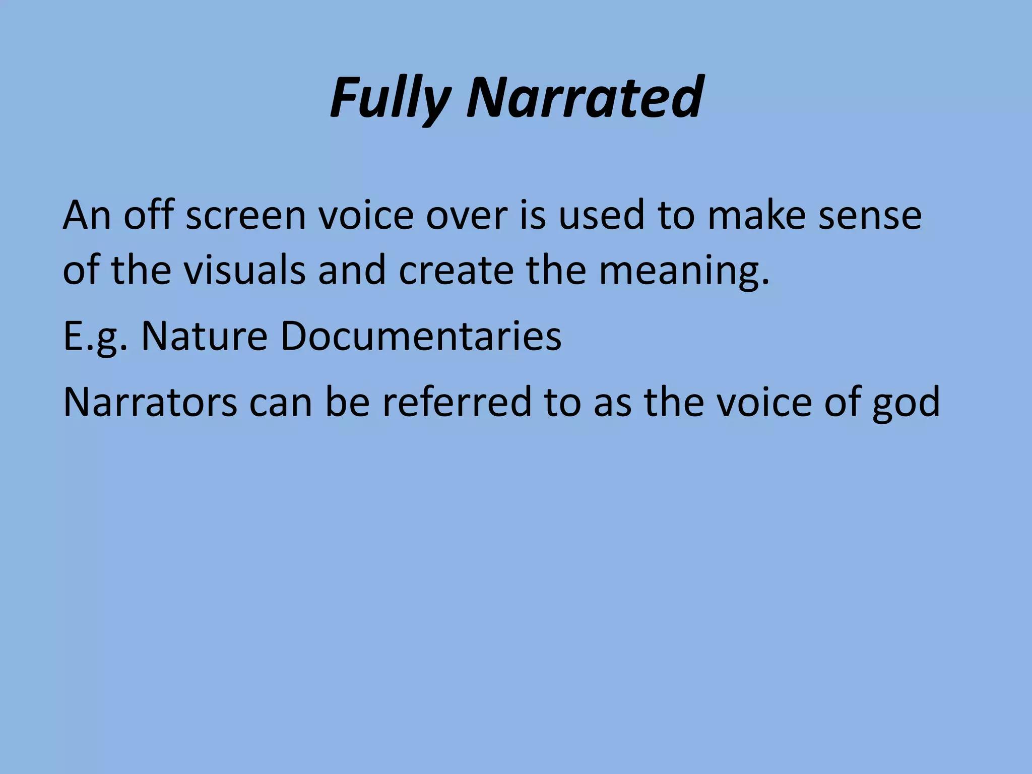 Types of documentaries | PPTX