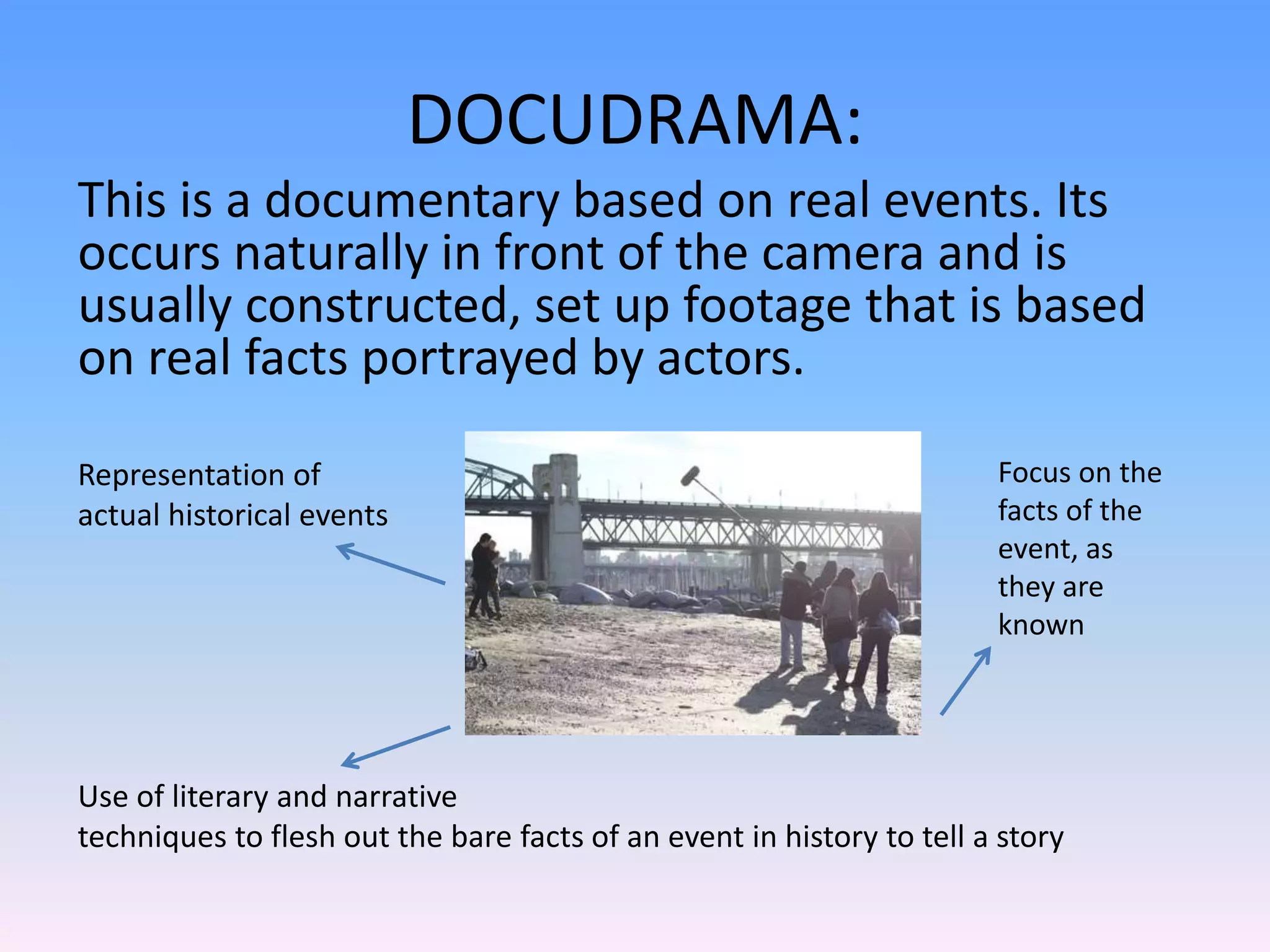 Types of documentaries | PPTX