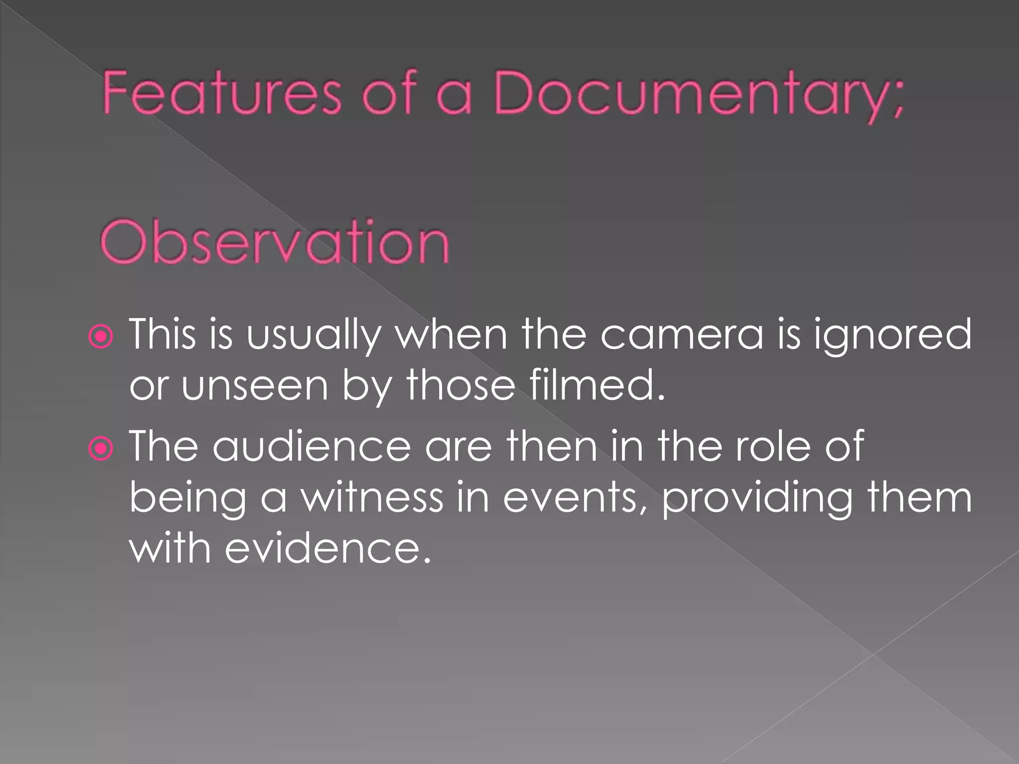 Types of documentaries 2 | PPTX