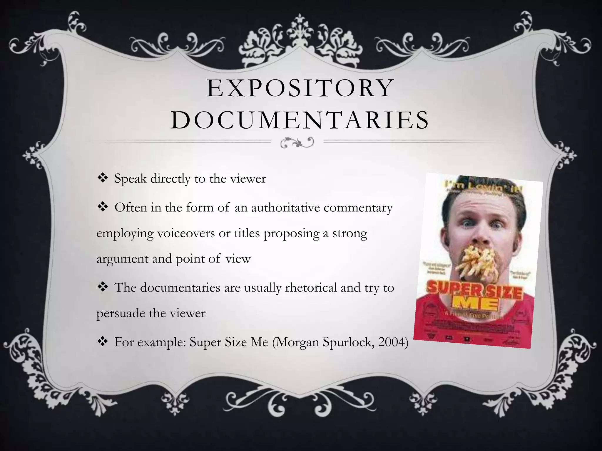 Types of documentaries | PPTX