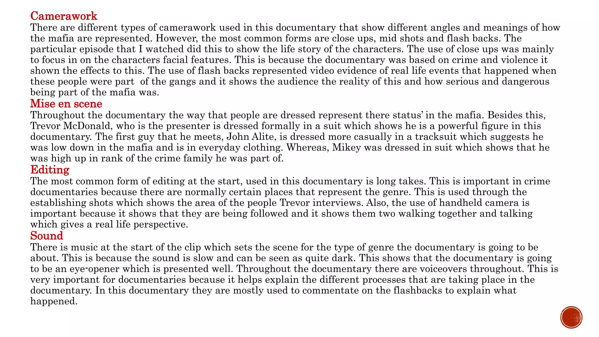 Types of documentaries | PPTX