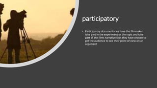 types of documentaries | PPT