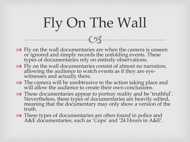 Types of documentary | PPTX