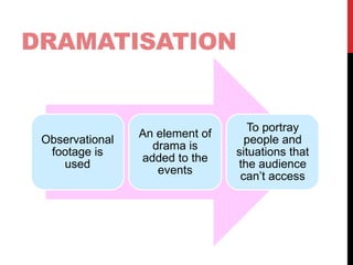 Types of Documentary | PPTX