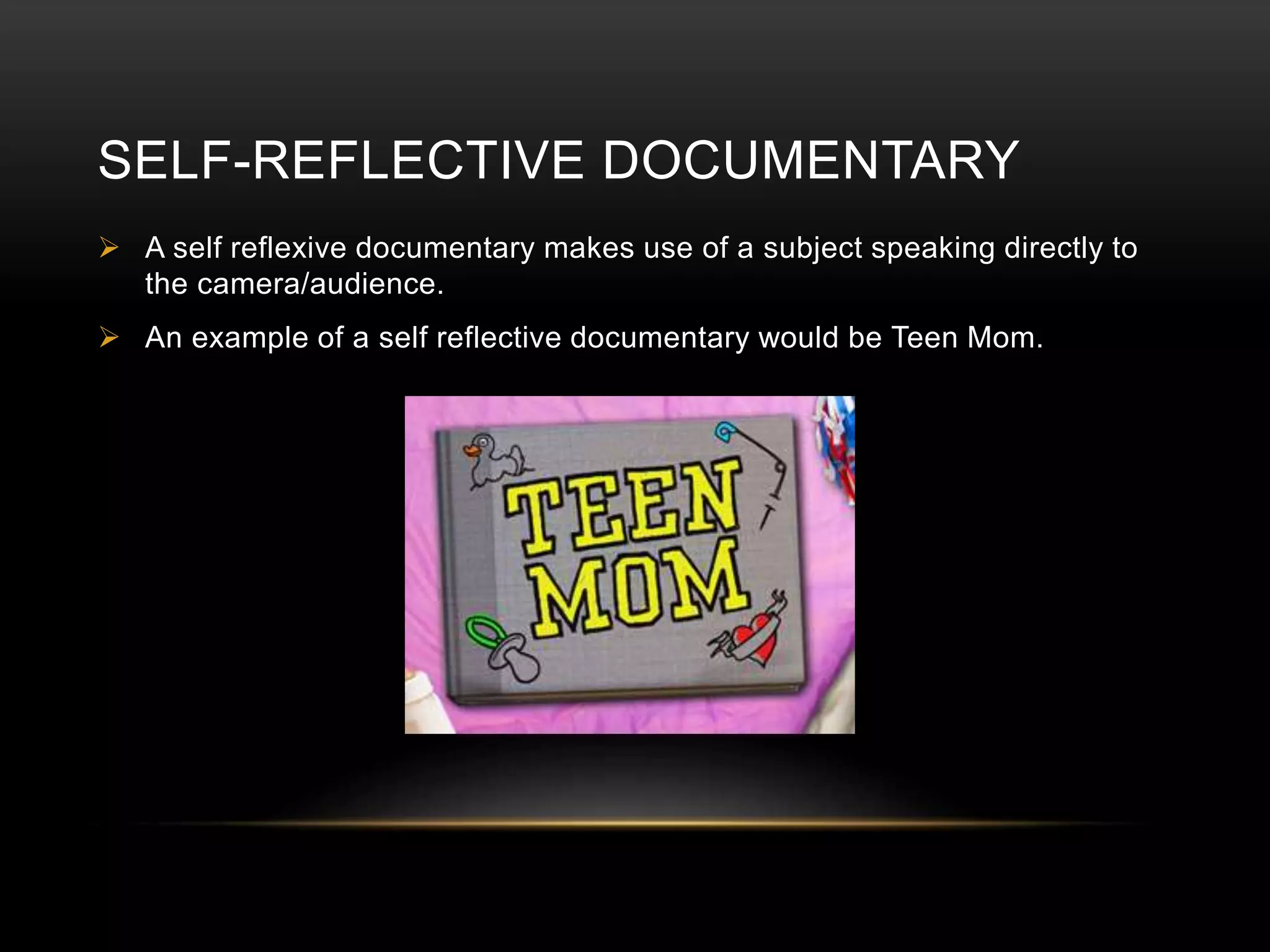 Types of documentary powerpoint | PPTX