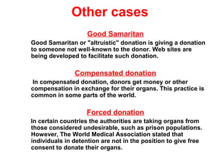 Types of donors | PPT