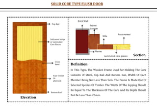 Types of door | PPTX