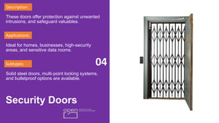 Open Architectural Windows and Doors Brooklyn - OpenAWD | PPTX