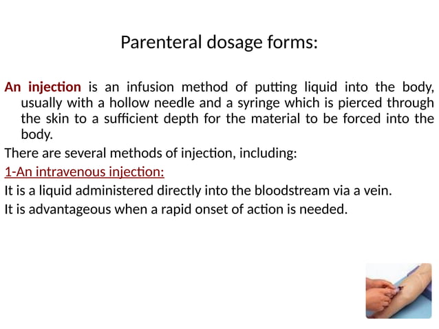 TYPES OF DOSAGE FORMS.pptx for pharmacy students | PPT