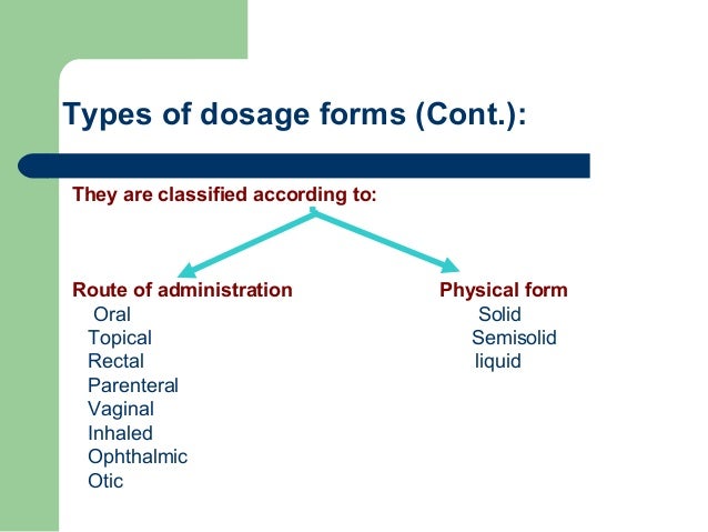 Types Of Dosage Forms Lecture2 2 types-of-dosage-forms-lecture2-2