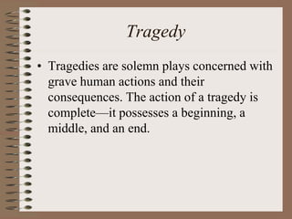 Types of drama | PPTX