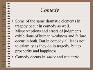 Types of drama | PPTX