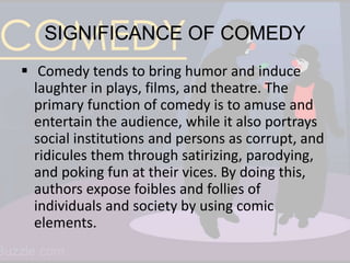 Types of drama | PPTX