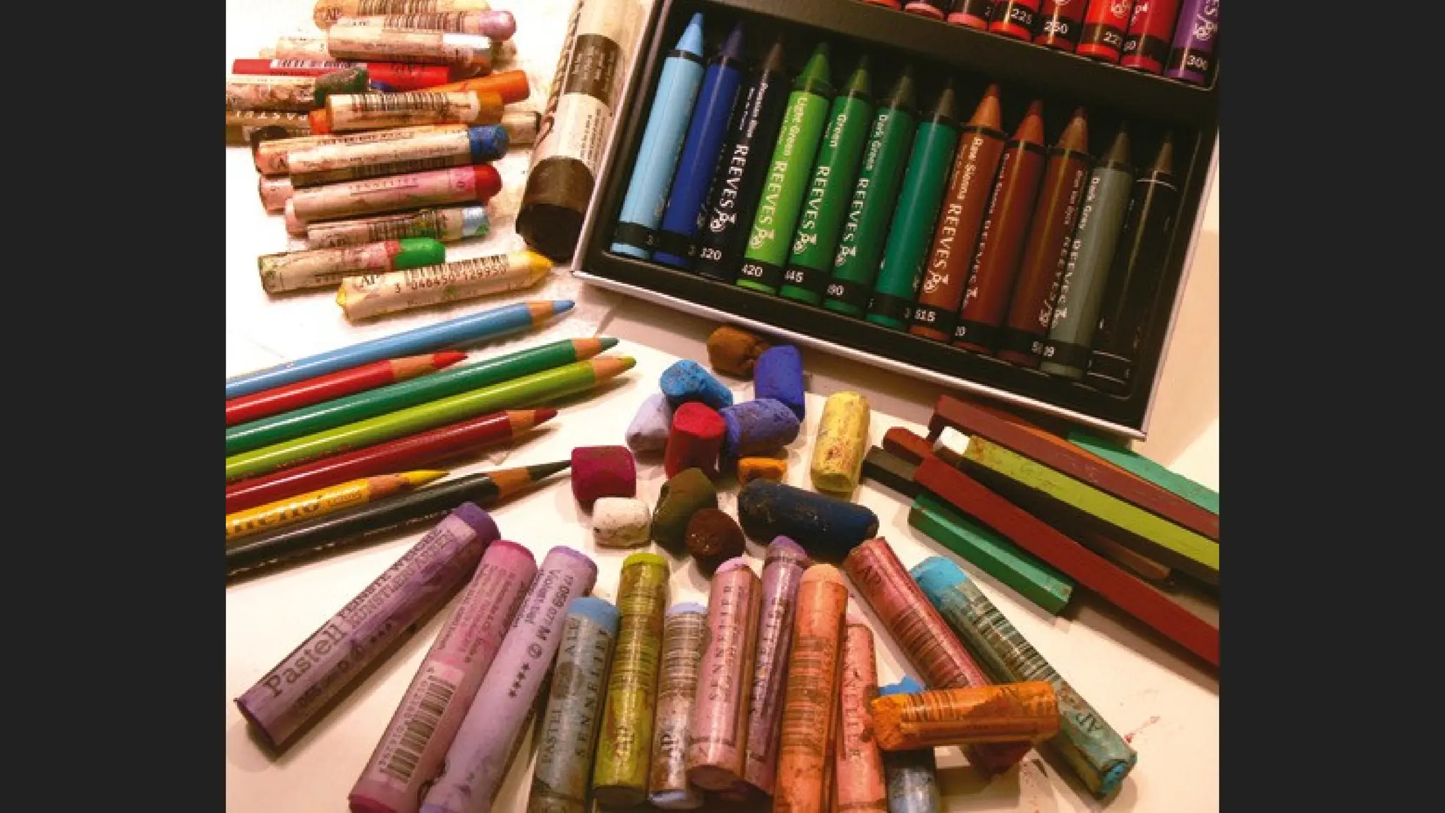 Types of Drawing Media - Overview of Materials | PPTX