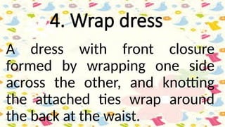 Types of dress and Fashion in TLE-10 .pptx