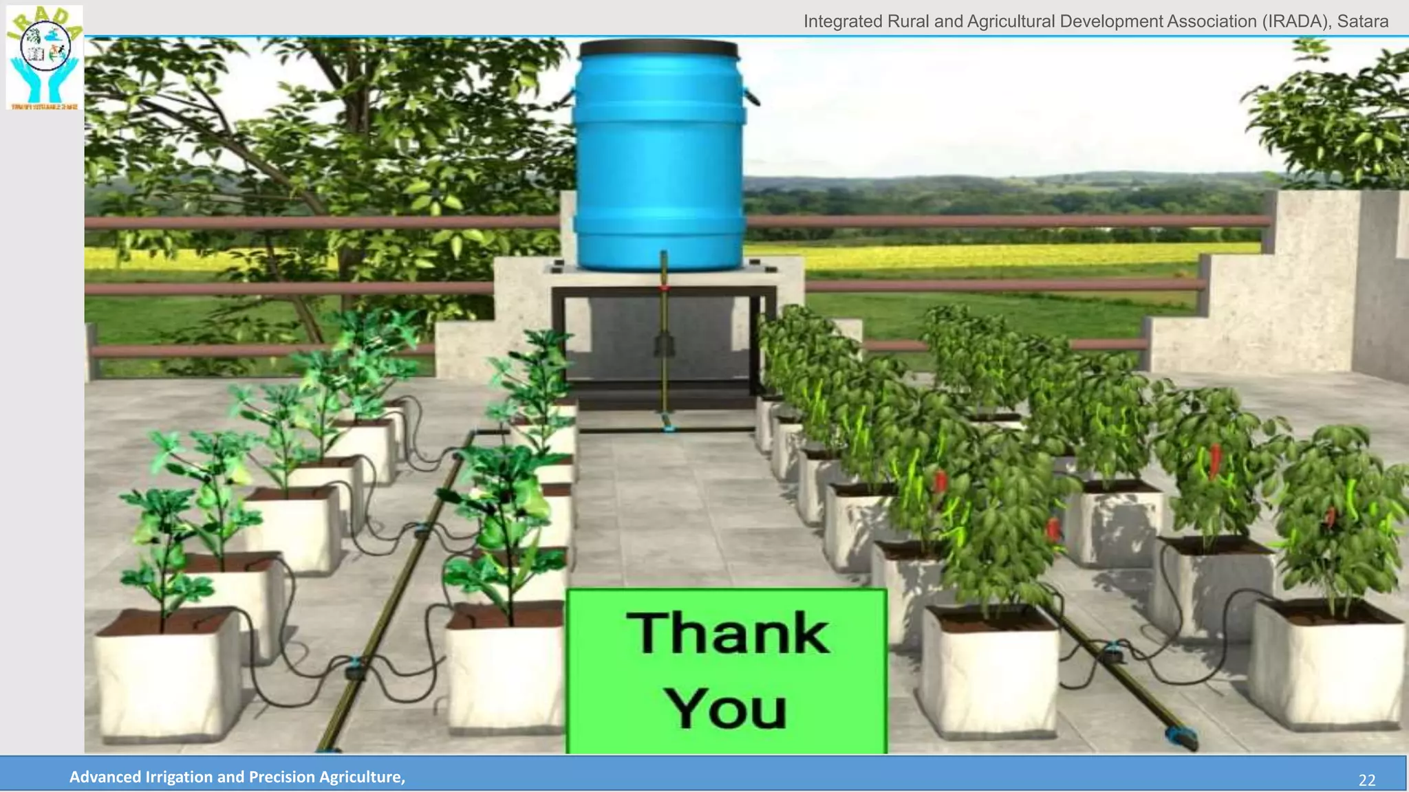 Types of Drip Irrigation and Design Data Requirement | PPT