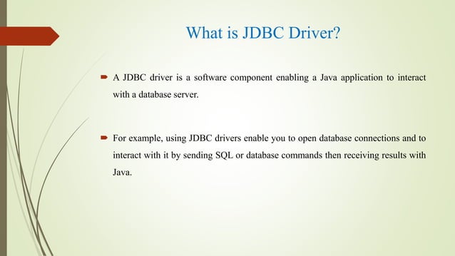 Types of Drivers in JDBC | PPTX | Operating Systems | Computer Software ...