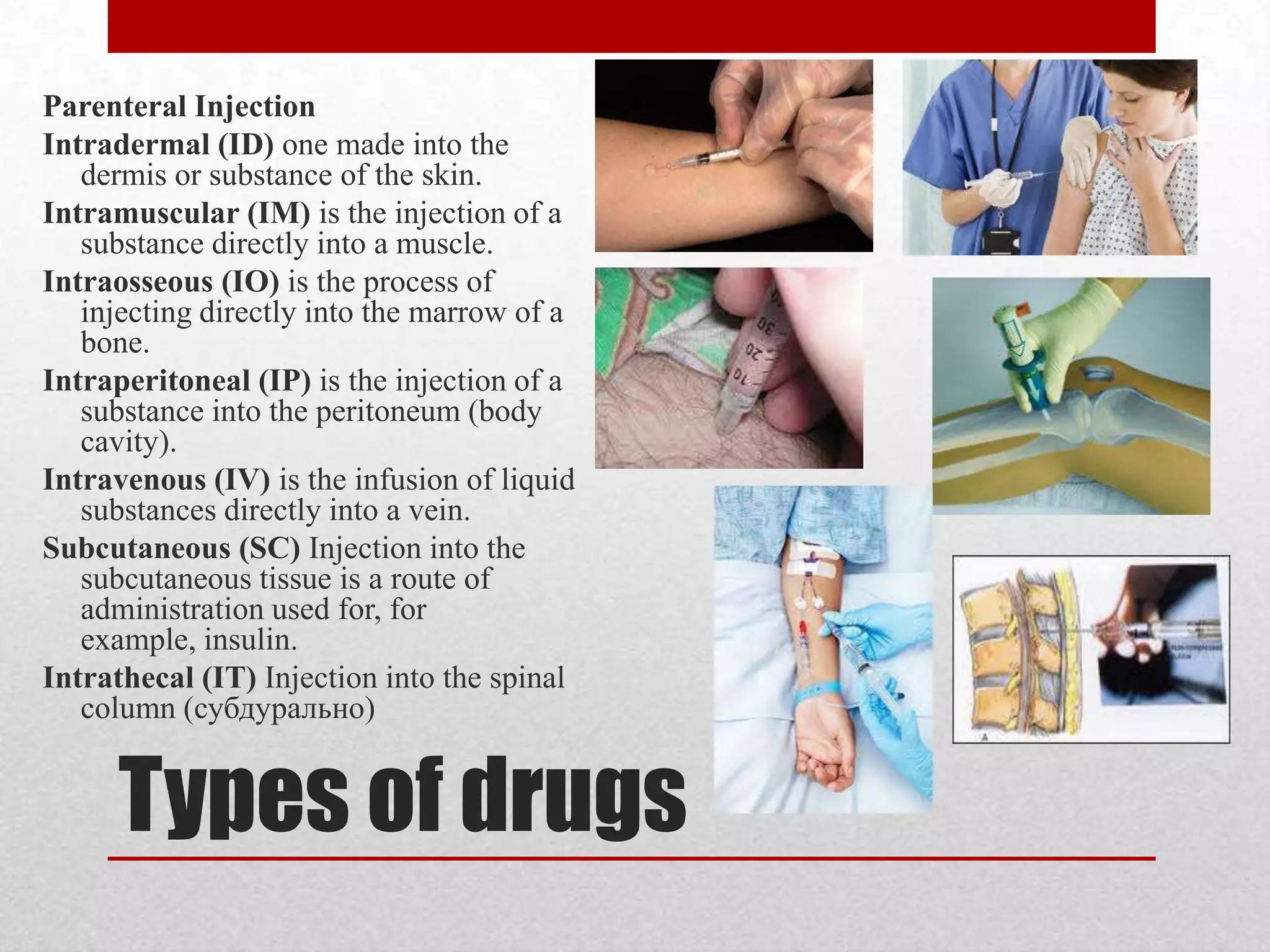 Types of drugs | PPTX