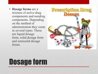Types of drugs | PPTX