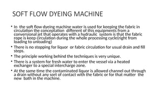 Types of dyeing machine in textiles and clothing | PPT
