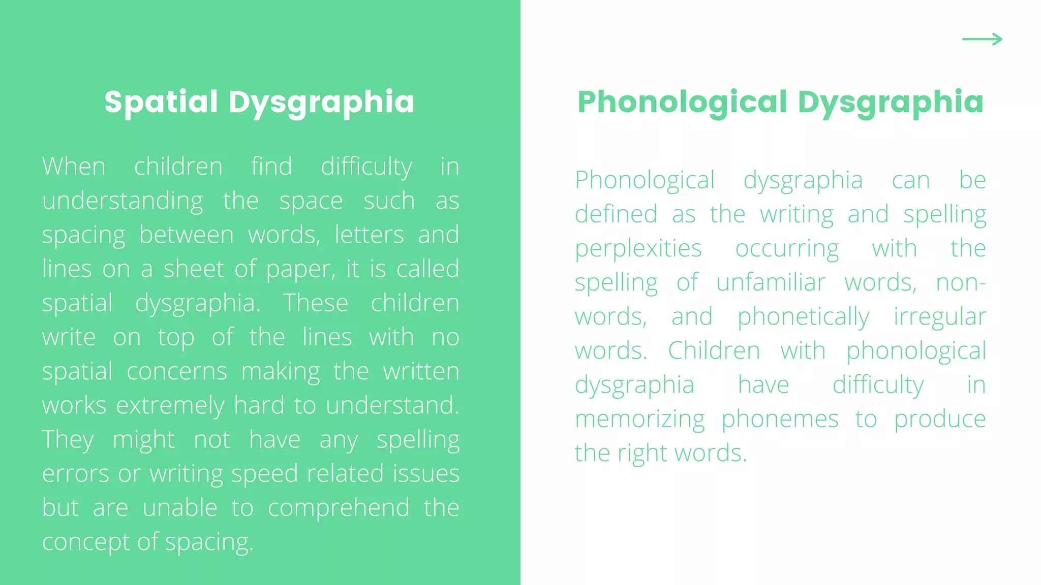 Types of dysgraphia | PDF | Brain and Nervous System Disorders ...